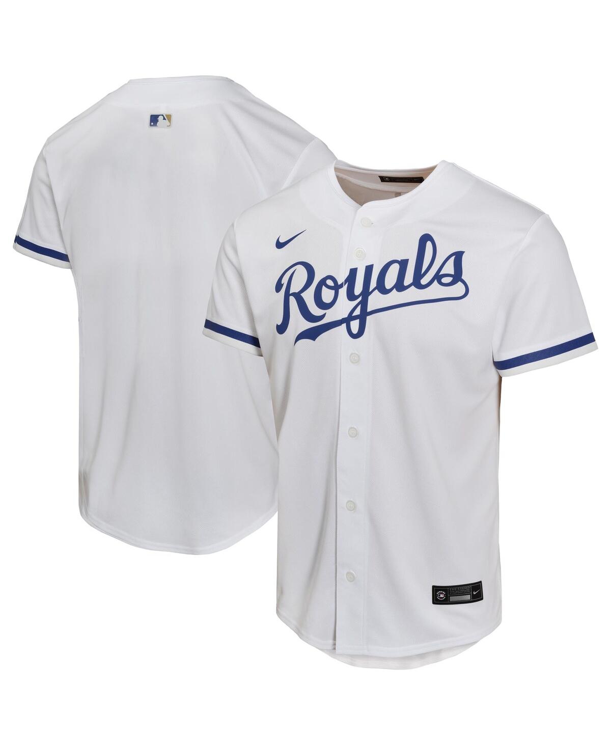 Click here for Nike Big Boys and Girls White Kansas City Royals H... prices