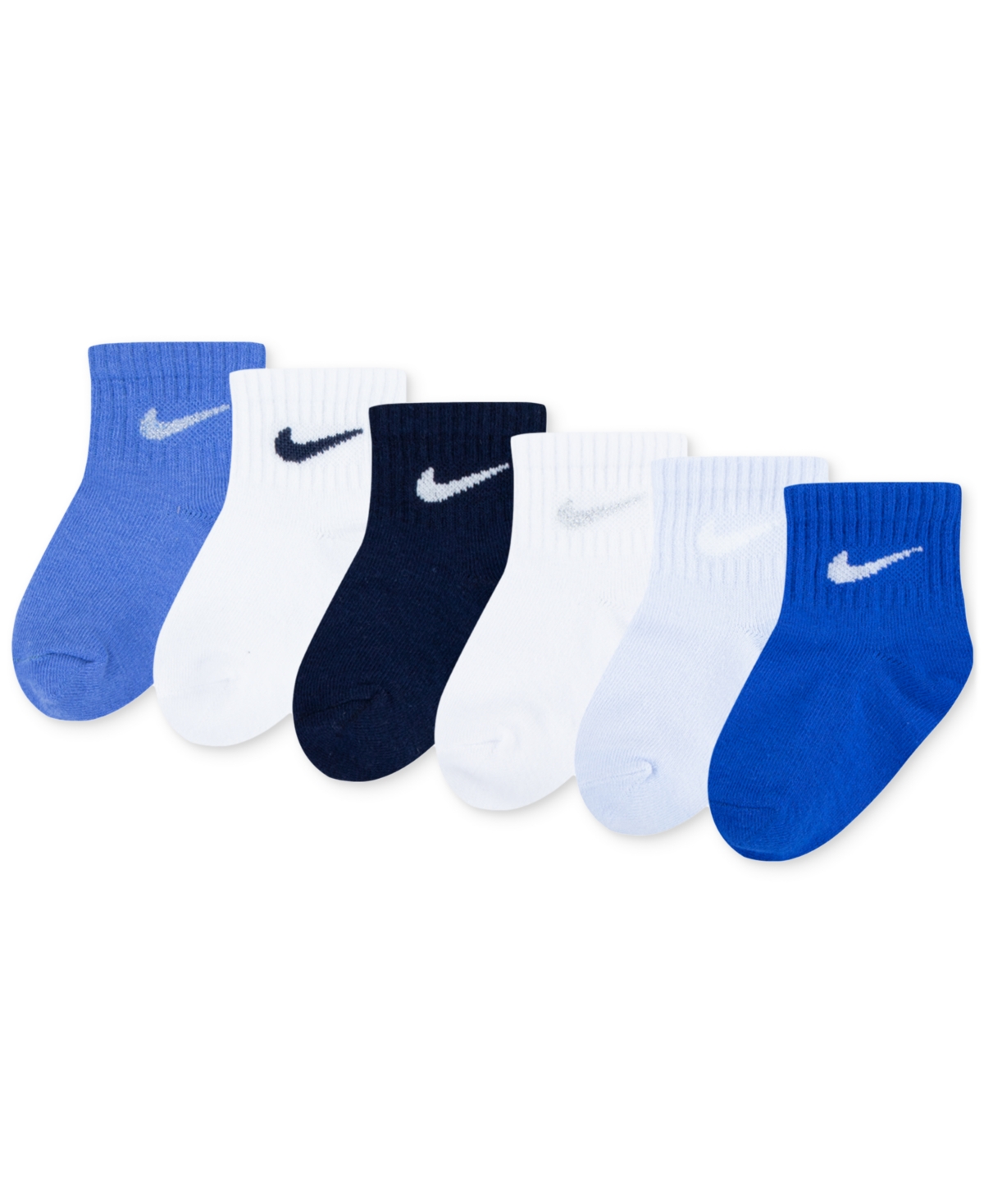 Click here for Nike Baby and Toddler Logo Socks  Pack of 6 - Nike... prices