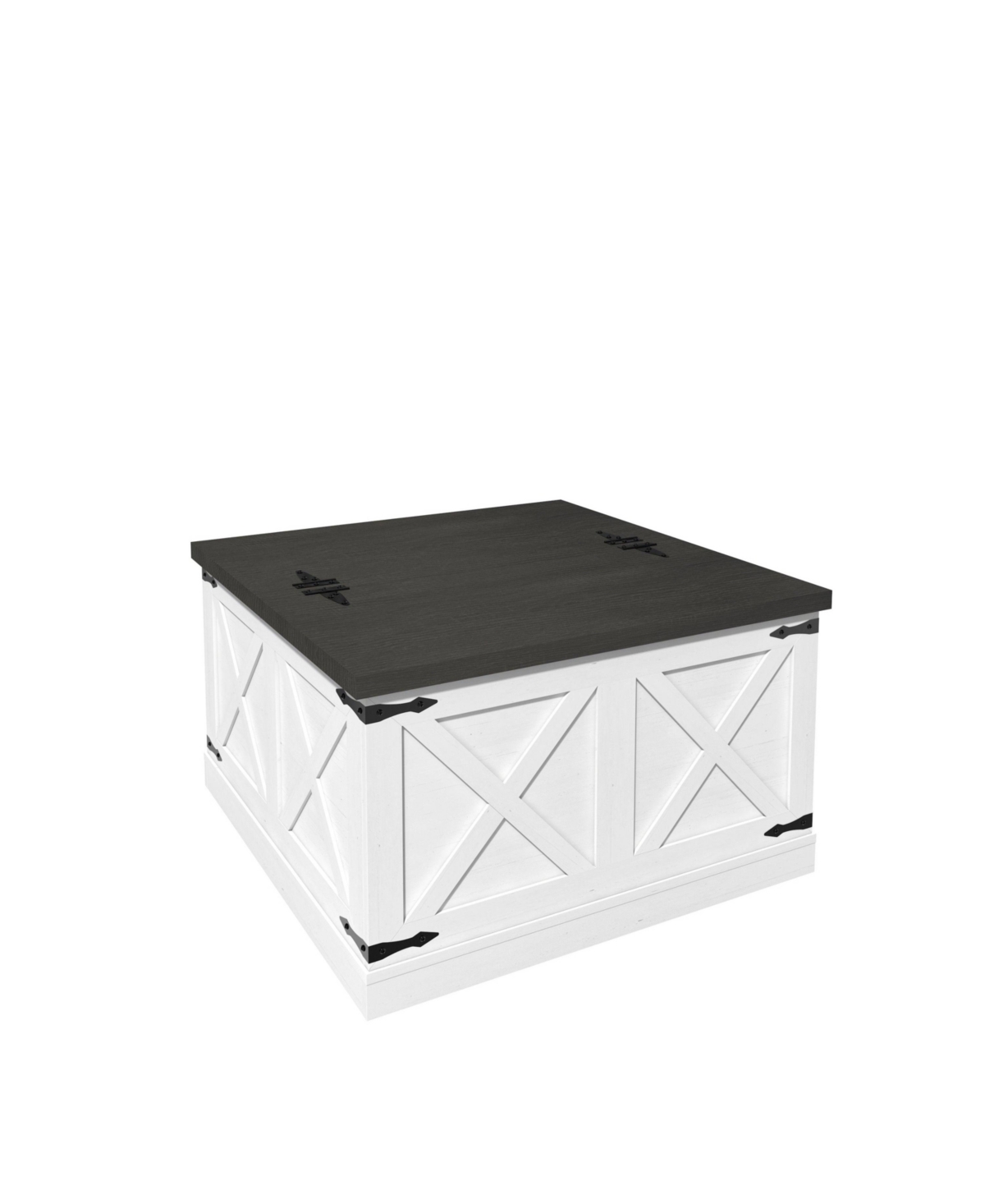 Click here for Farmhouse Coffee Table Square Wood Center Table wi... prices
