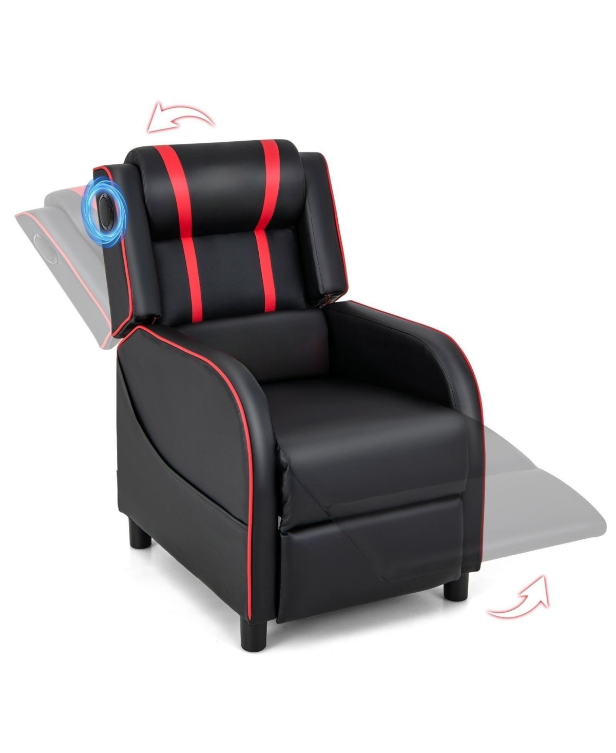 Click here for Gouun Pu Leather Massage Gaming Recliner Chair wit... prices