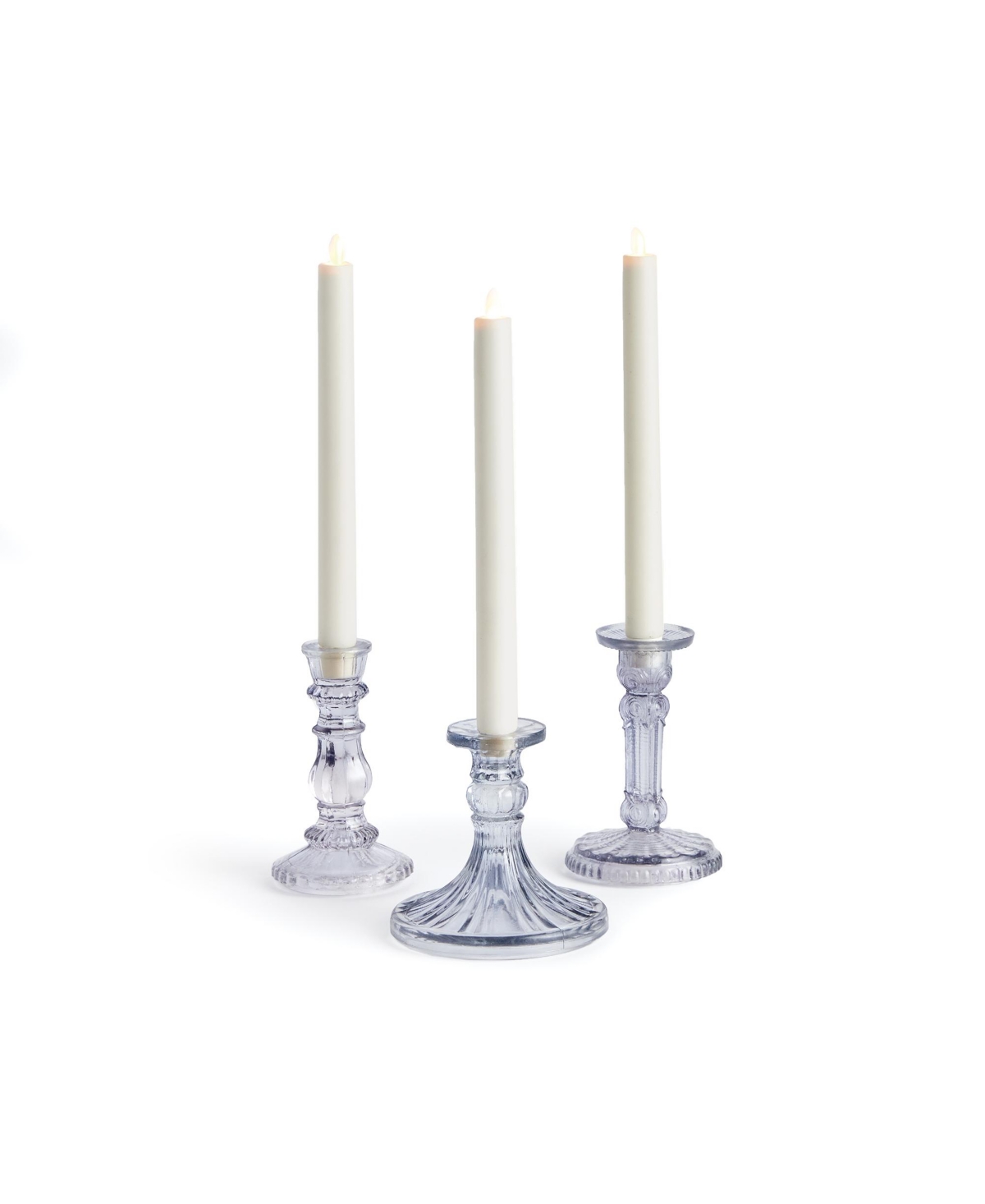 Click here for Estella Taper Holders Small Set of 3 - Blue prices