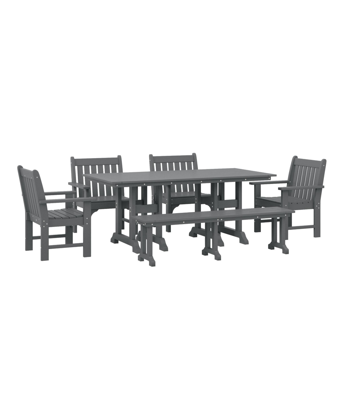 Click here for WestinTrends 6-Piece Hdpe Outdoor Rectangle Dining... prices