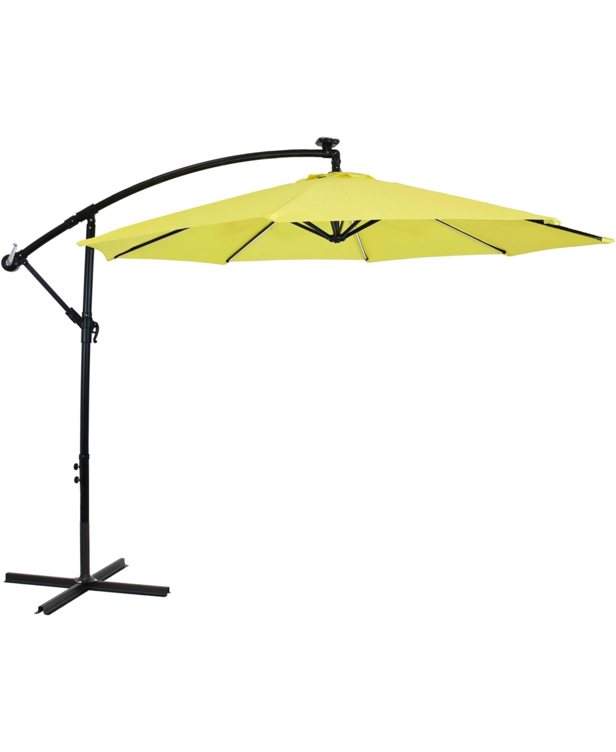 Click here for Outdoor Steel Cantilever Offset Patio Umbrella wit... prices