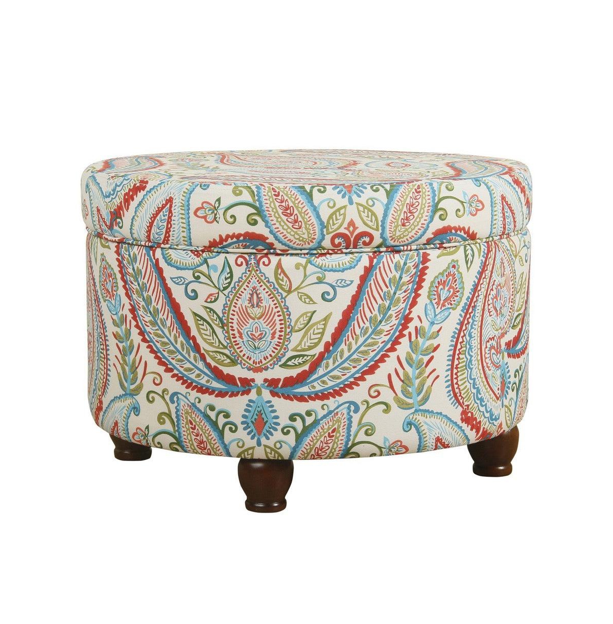Click here for Slickblue Rustic Wooden Ottoman for Living Room or... prices