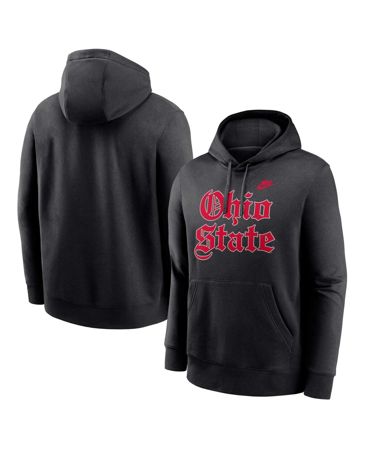 Click here for Nike Mens Black Ohio State Buckeyes Old English Fl... prices