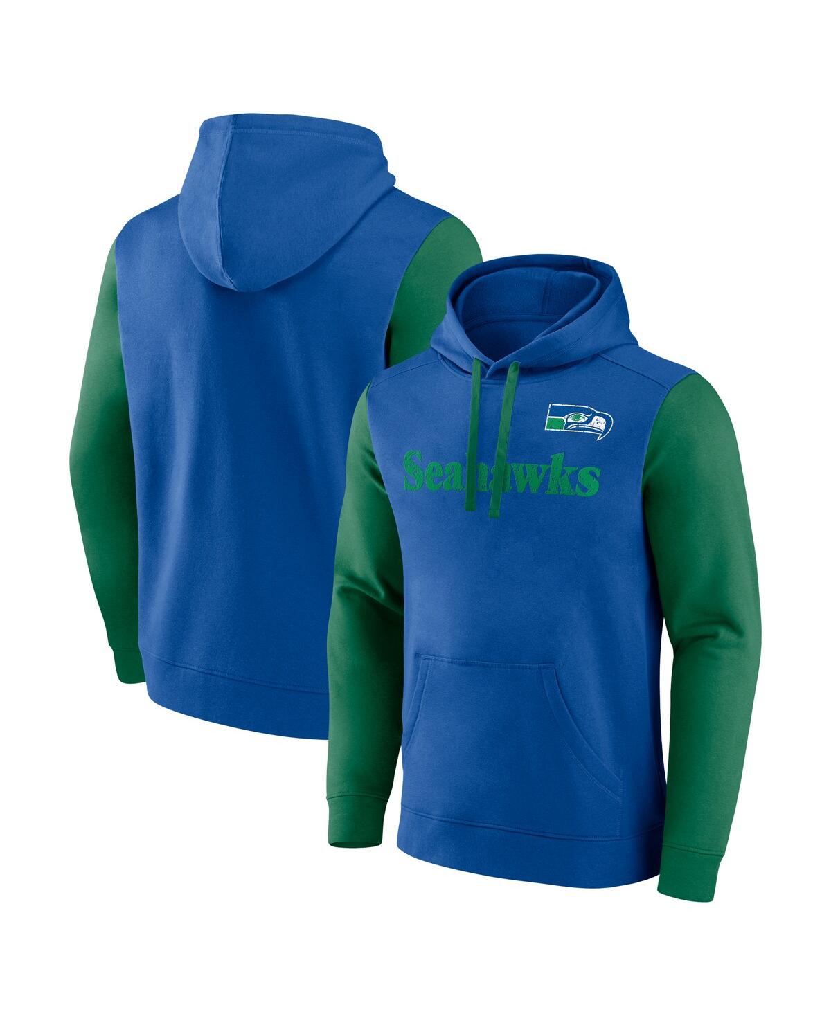 Click here for Fanatics Mens Royal Seattle Seahawks Fleece Pullov... prices