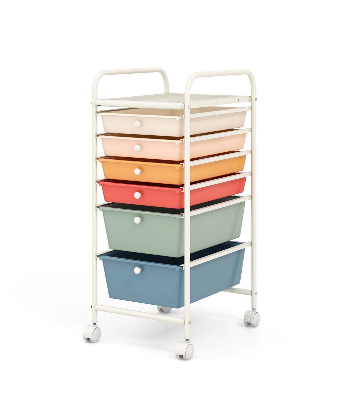 Click here for 6 Drawer Rolling Storage Cart Scrapbook Paper Offi... prices