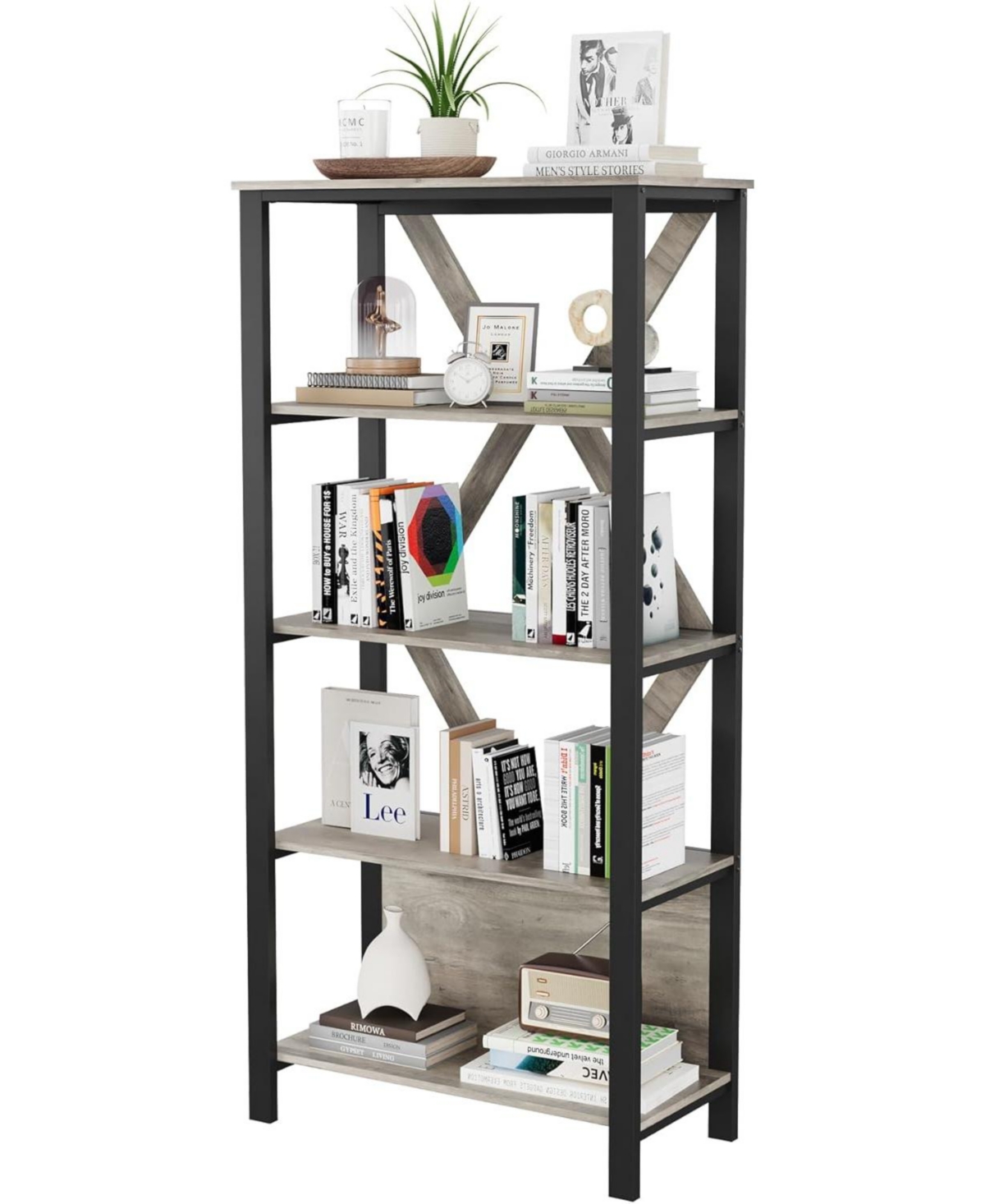 Click here for gaomon Industrial Open Display Wood Shelves with D... prices