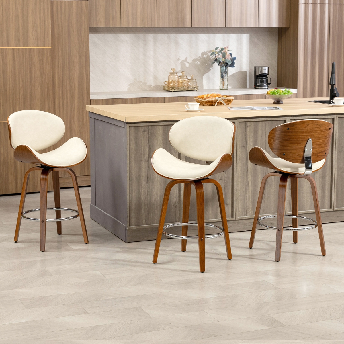 Click here for Dyhome Bar Stools Set of 3  28 Inches Modern Count... prices