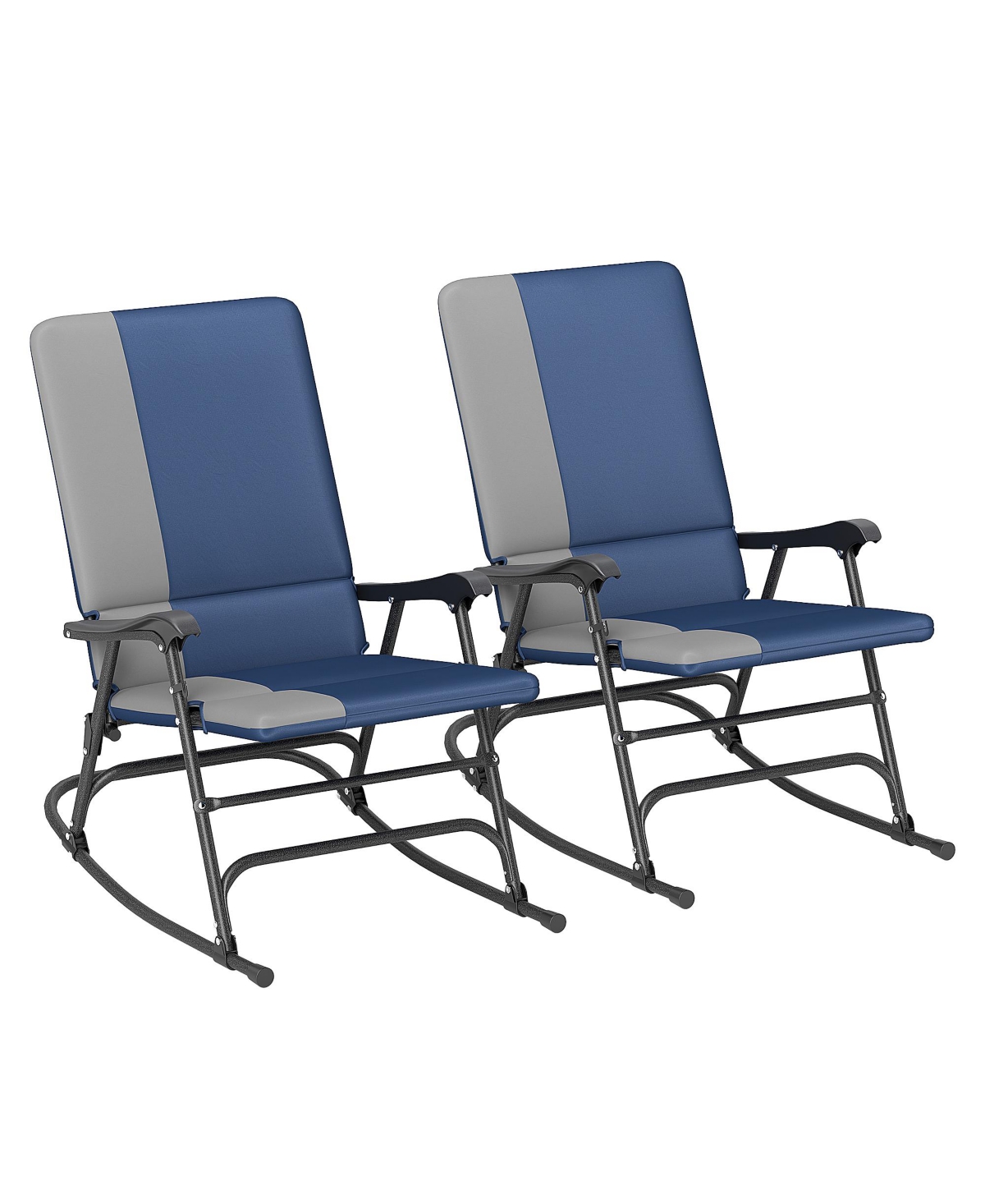 Click here for Outsunny Outdoor Rocking Chairs Set of 2  Folding... prices