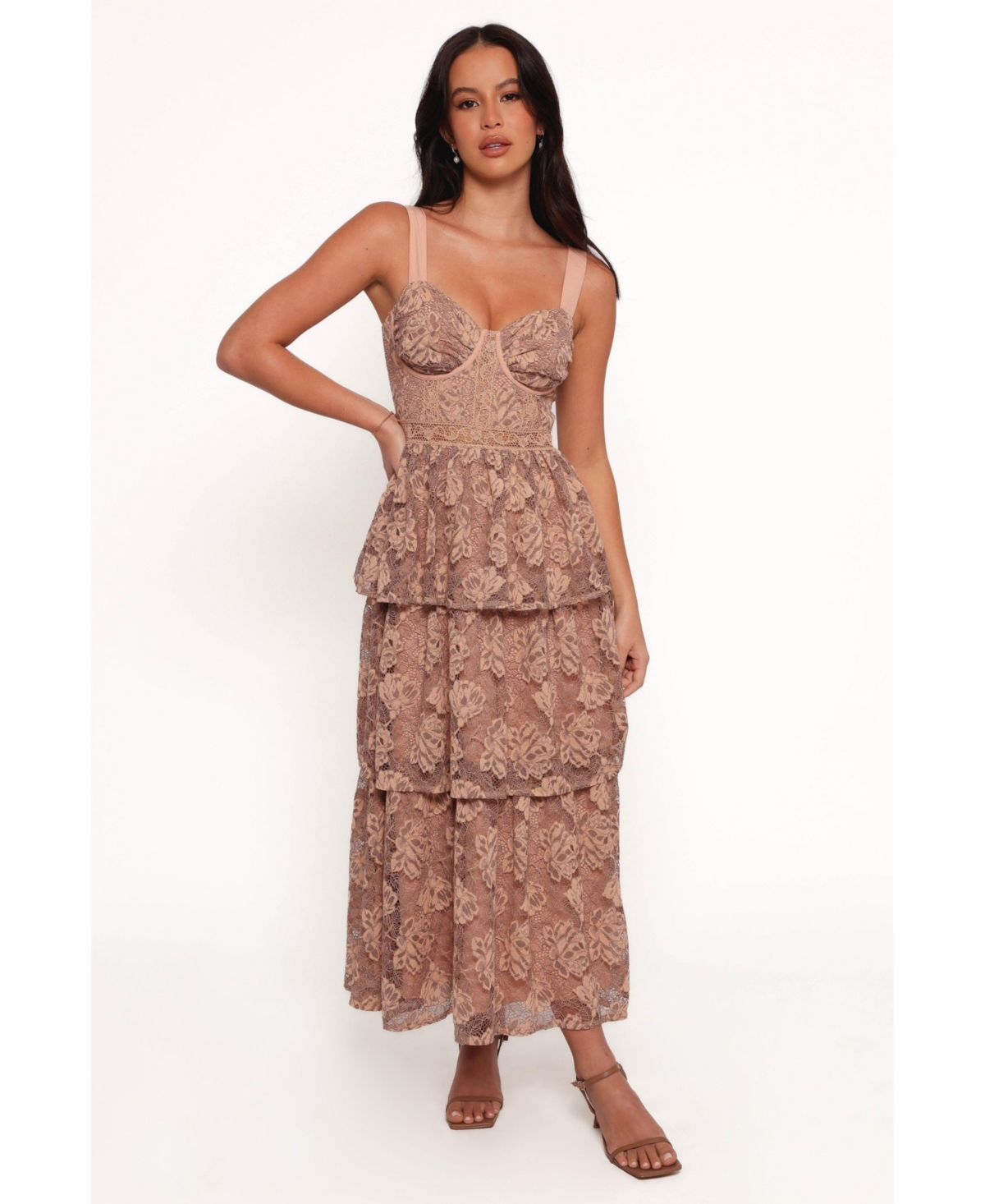 Click here for Petal and Pup Womens Shania Midi Dress - Multi prices