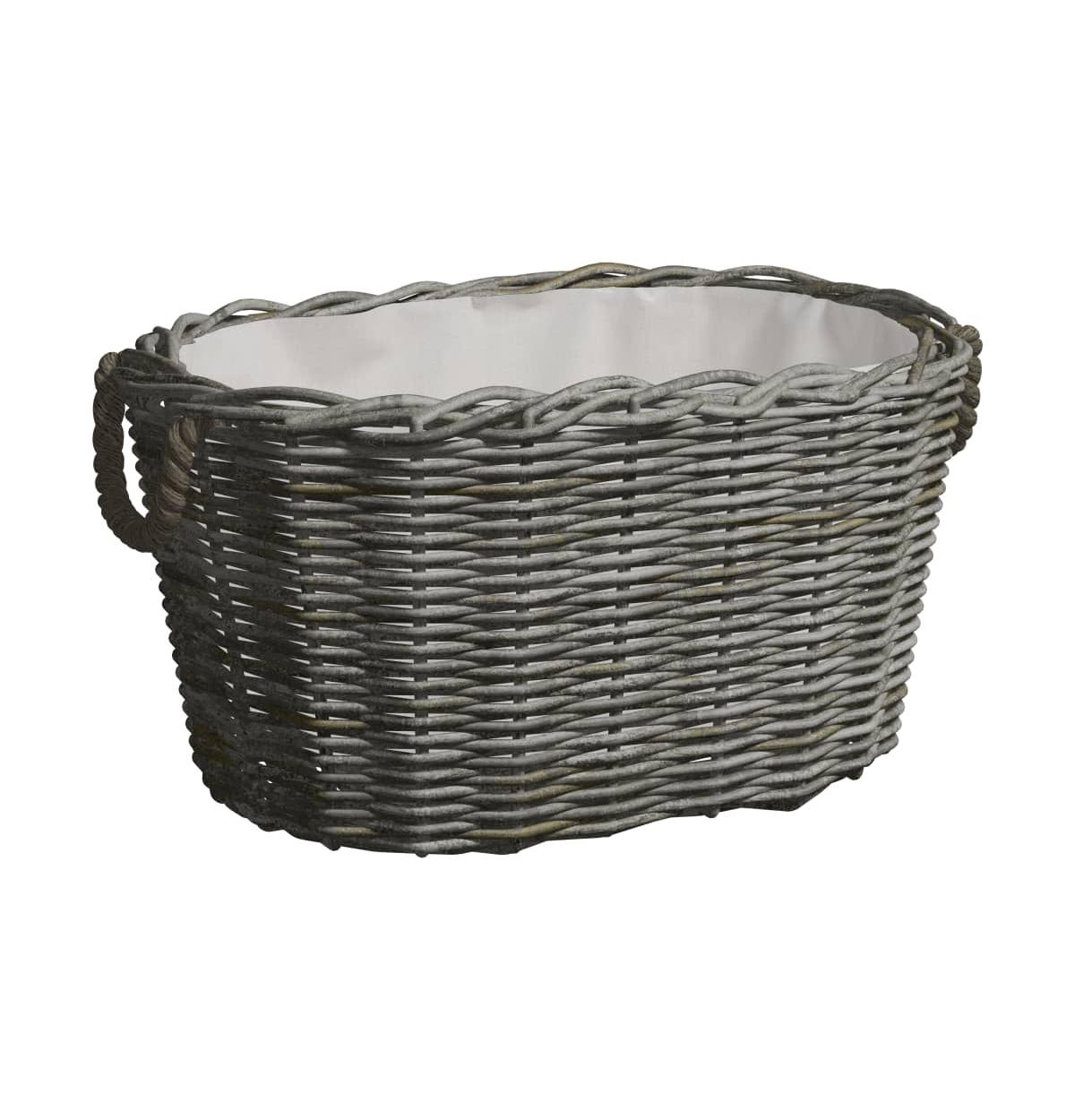 Click here for Firewood Basket with Carrying Handles 23.6x15.7x11... prices