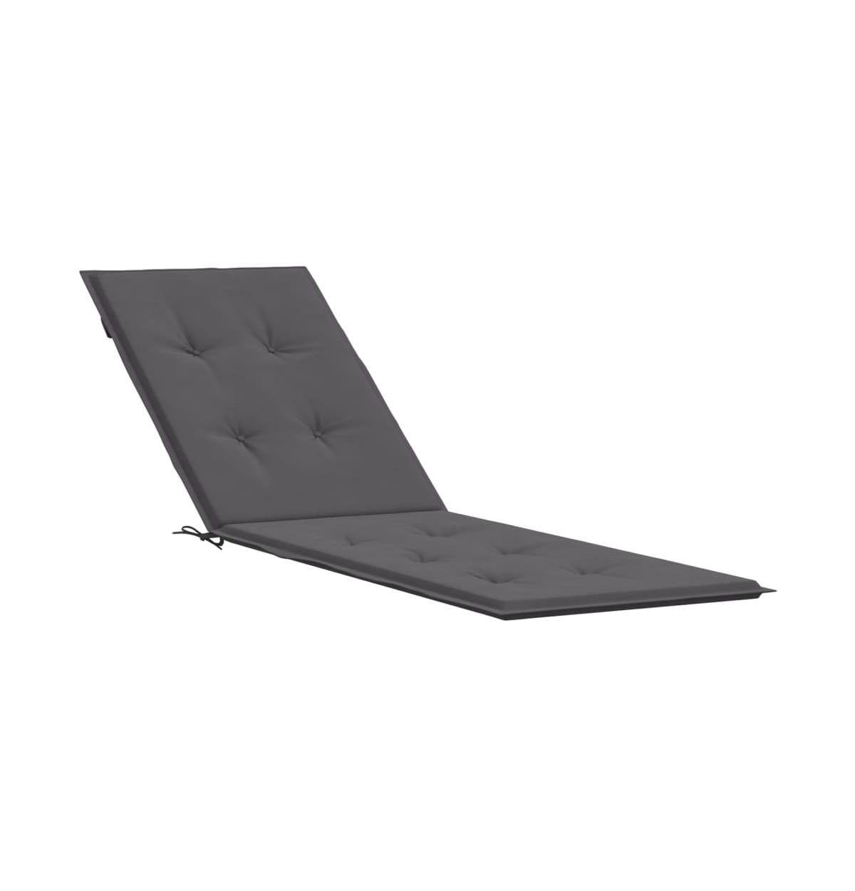 Click here for Deck Chair Cushion Anthracite (29.5+41.3)x19.7x1.6... prices