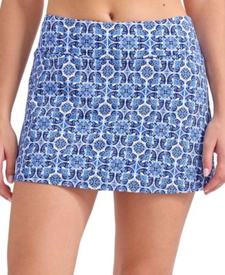 Tommy Bahama Women's Printed Cover-Up Skort - Macy's