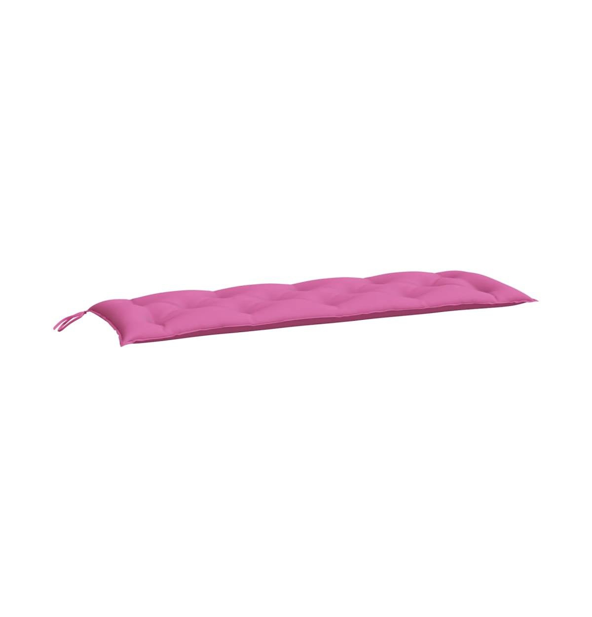 Click here for Garden Bench Cushion Pink 59.1x19.7x2.8 Oxford Fab... prices