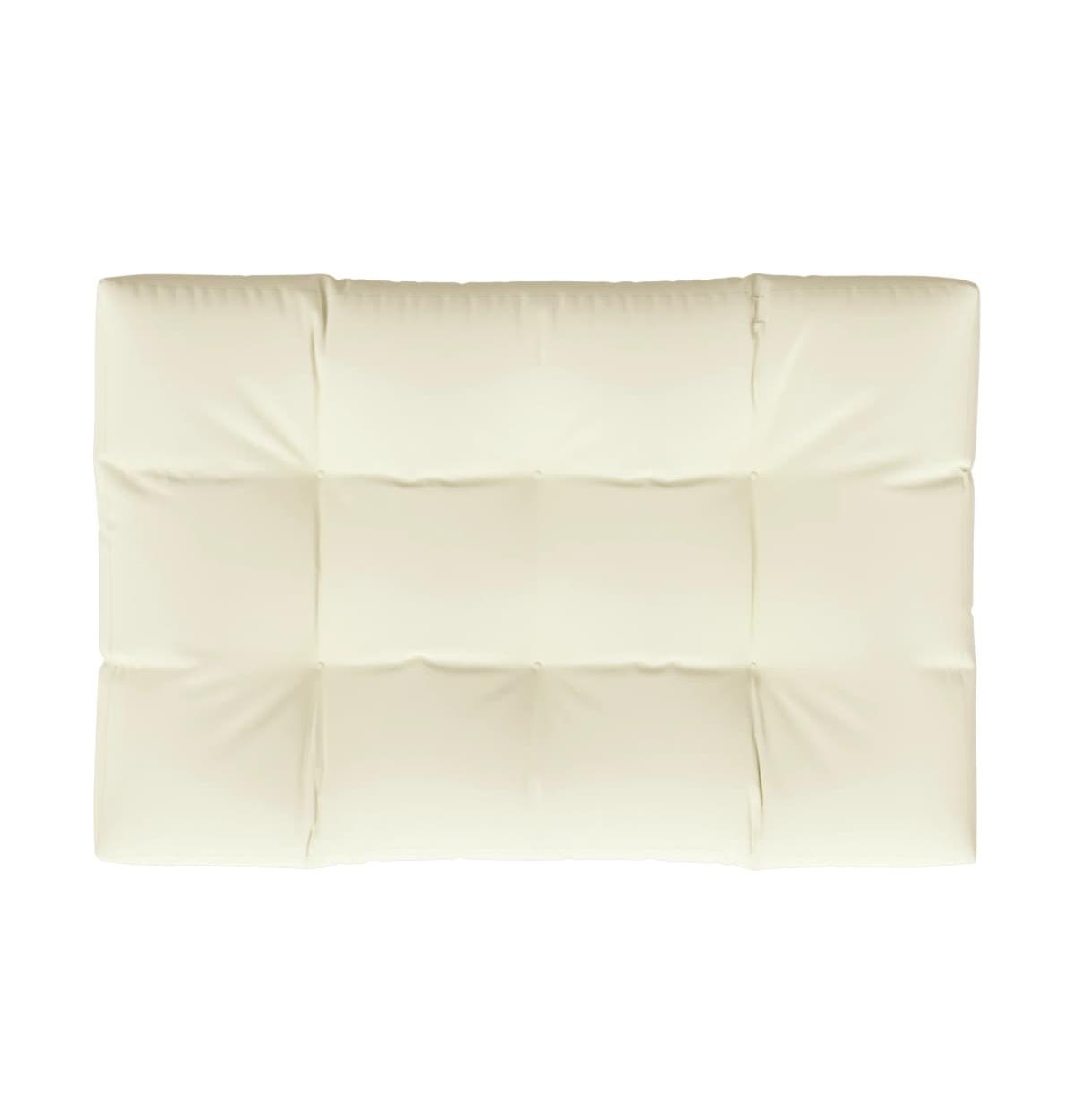Click here for Pallet Cushion Cream 47.2x31.5x4.7 Fabric - Cream prices