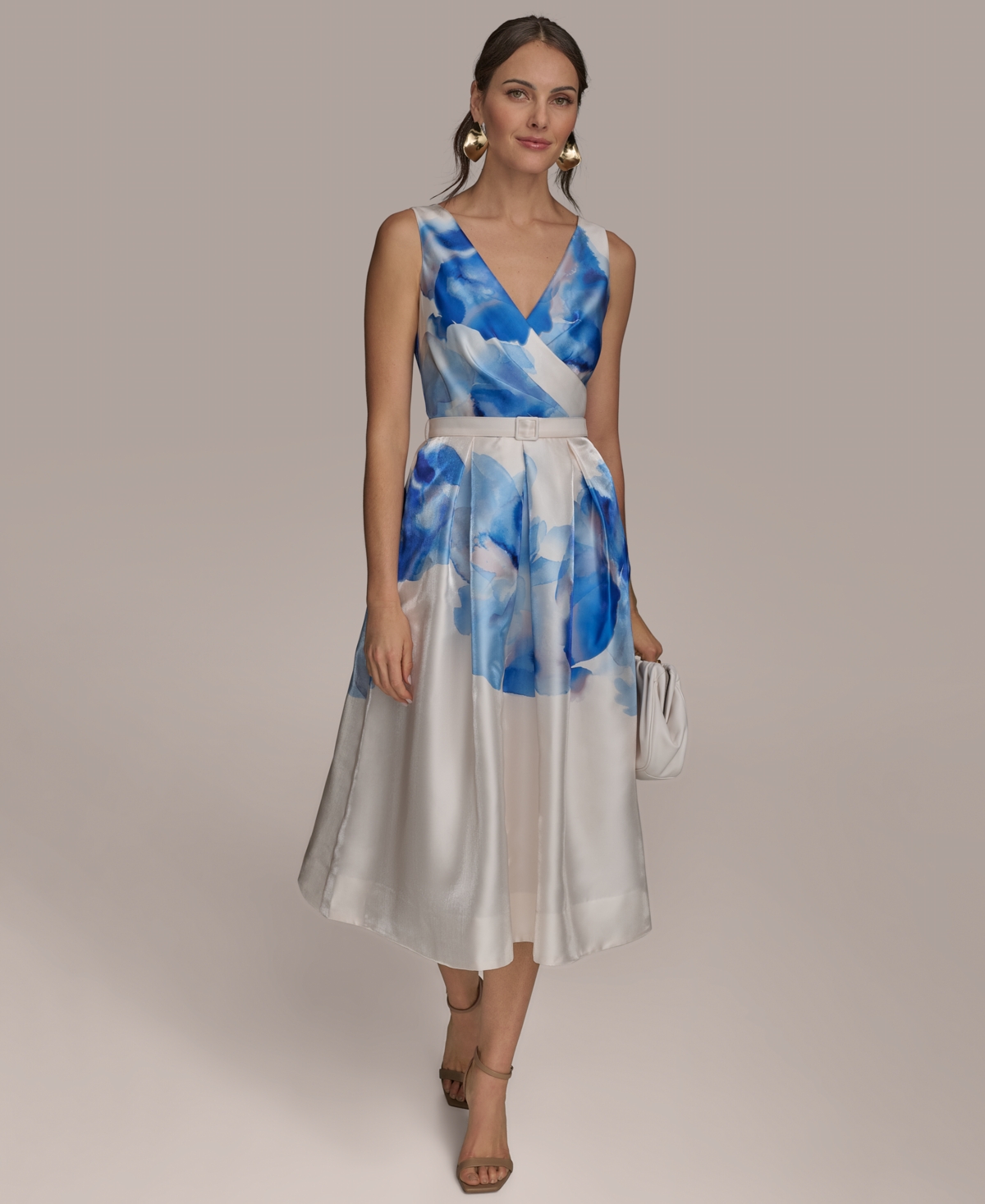 Click here for Donna Karan New York Womens Printed A-Line Dress -... prices