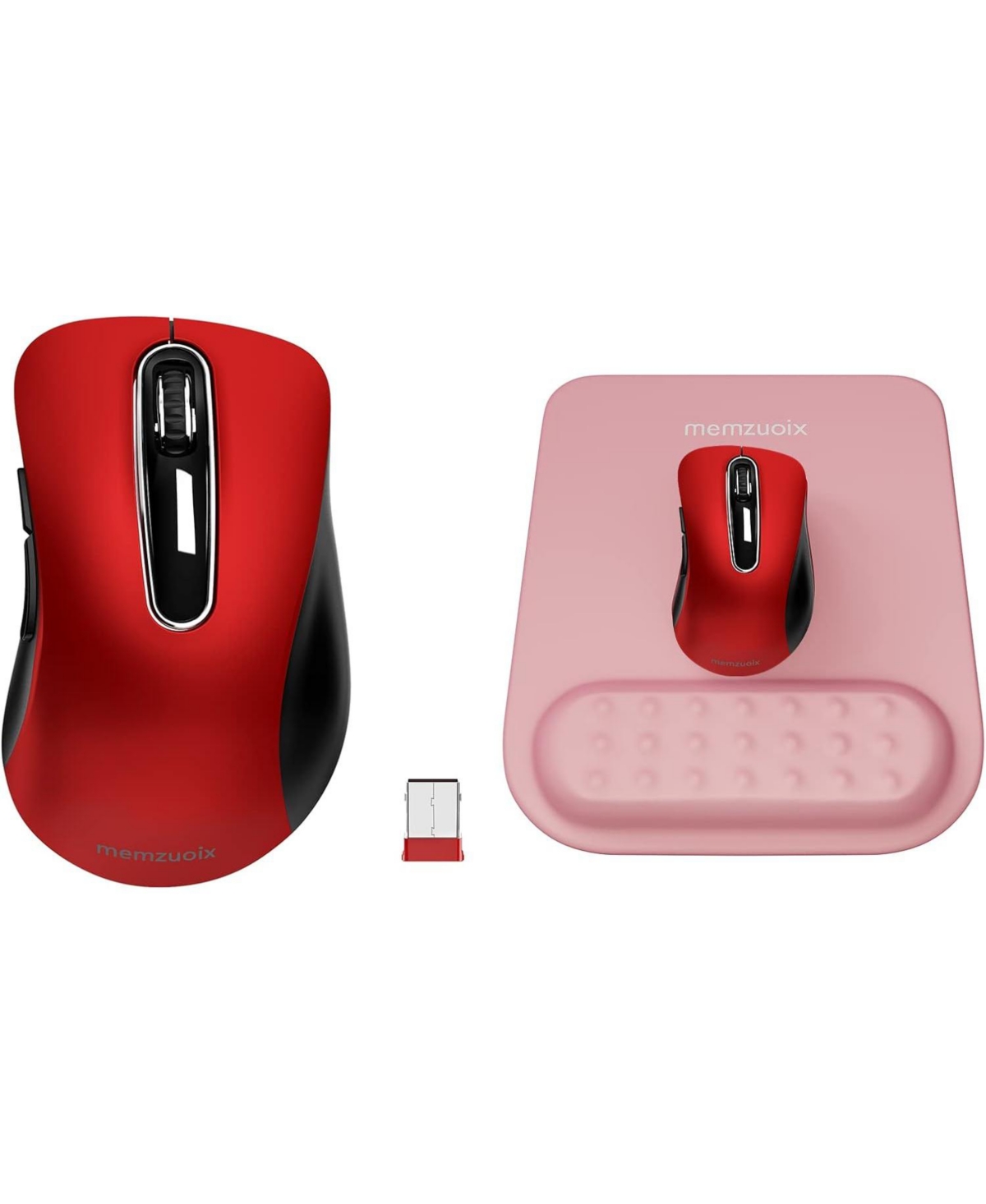 Click here for memzuoix 2.4G Wireless Mouse Ergonomic Mouse Pad w... prices
