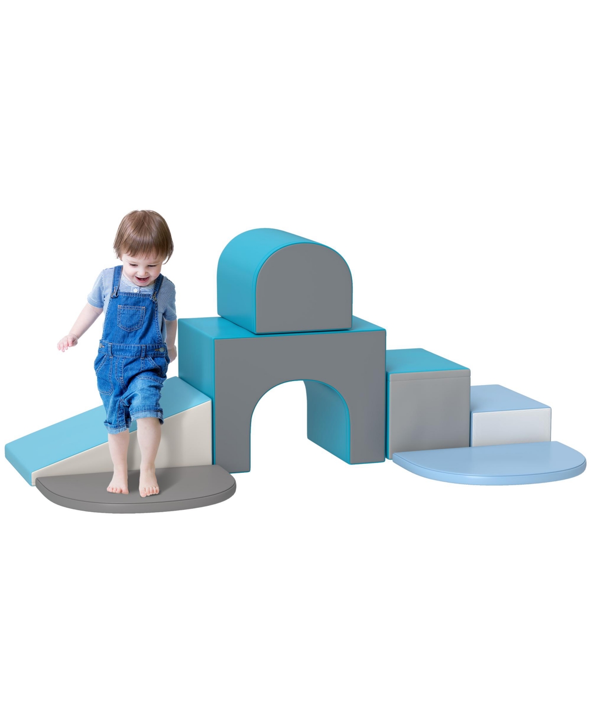 Click here for Qaba 7-Piece Kids Crawl and Climb Activity Play Se... prices