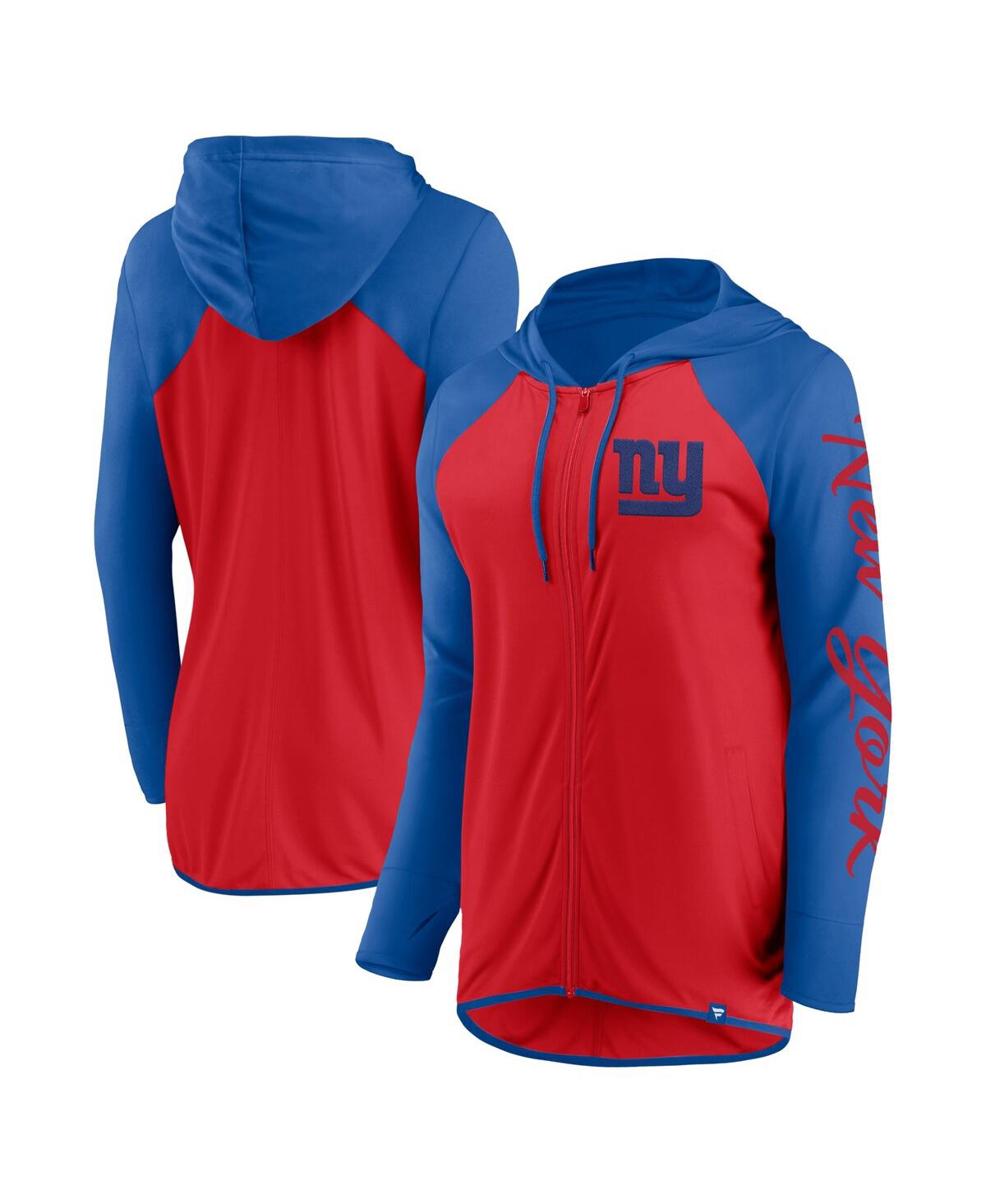 Click here for Fanatics Womens Red/Royal New York Giants Script F... prices