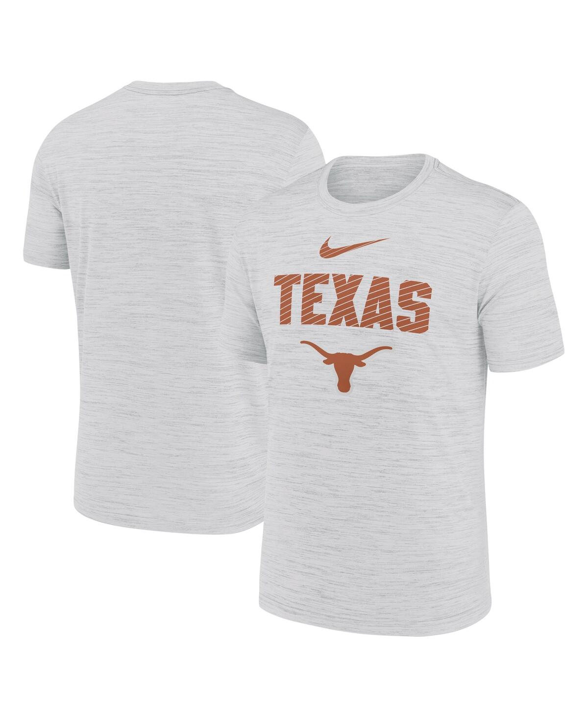 Click here for Nike Mens White Texas Longhorns Campus Slant Veloc... prices