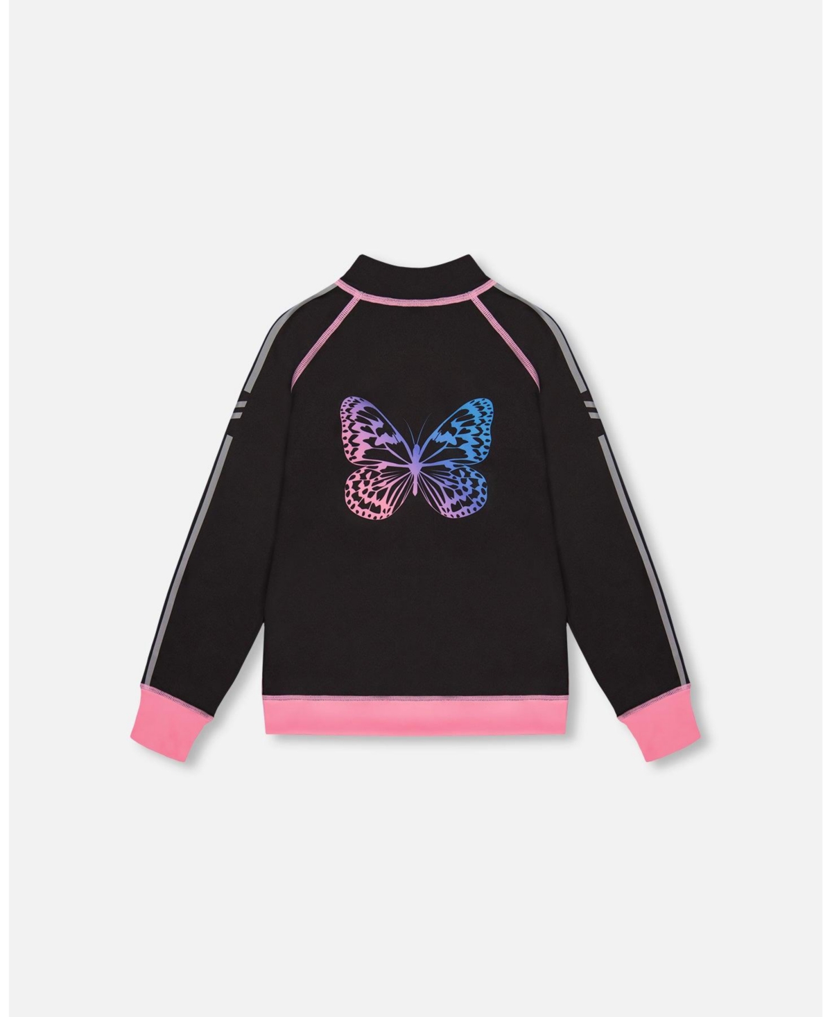 Click here for Deux par Deux Girls Printed Reversible Full Zip At... prices
