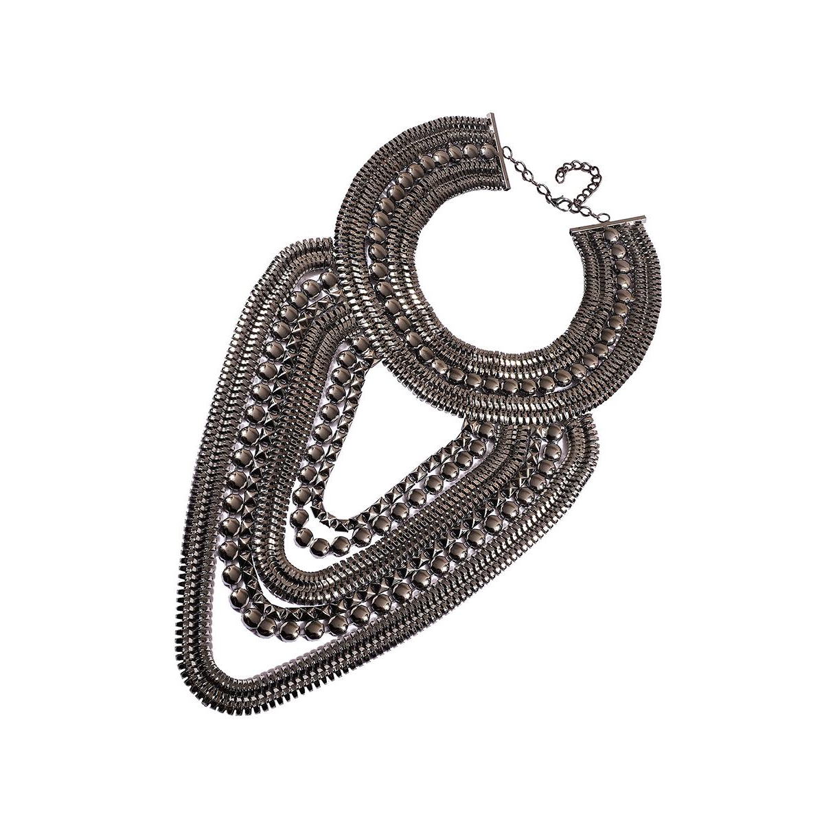 Click here for Party Statement Necklace - Silver prices