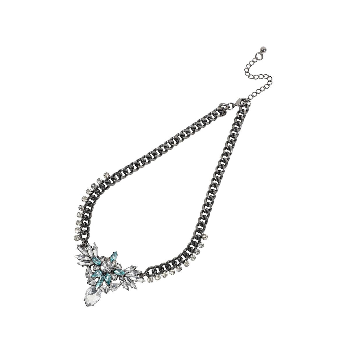 Click here for Party Stone Statement Necklace - Black prices