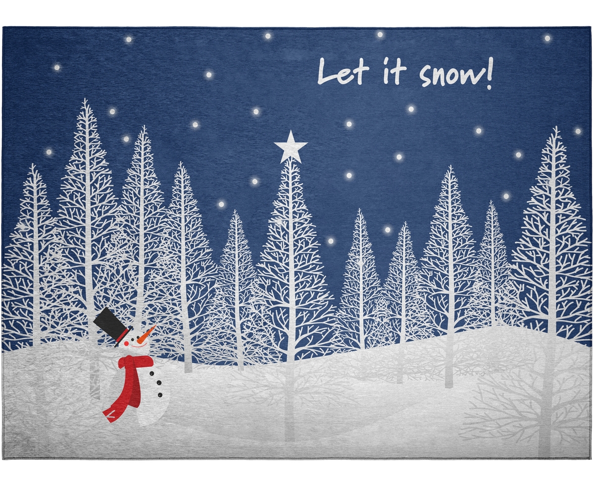 Click here for Dalyn Wonderland WN12 3x5 Area Rug - Navy prices
