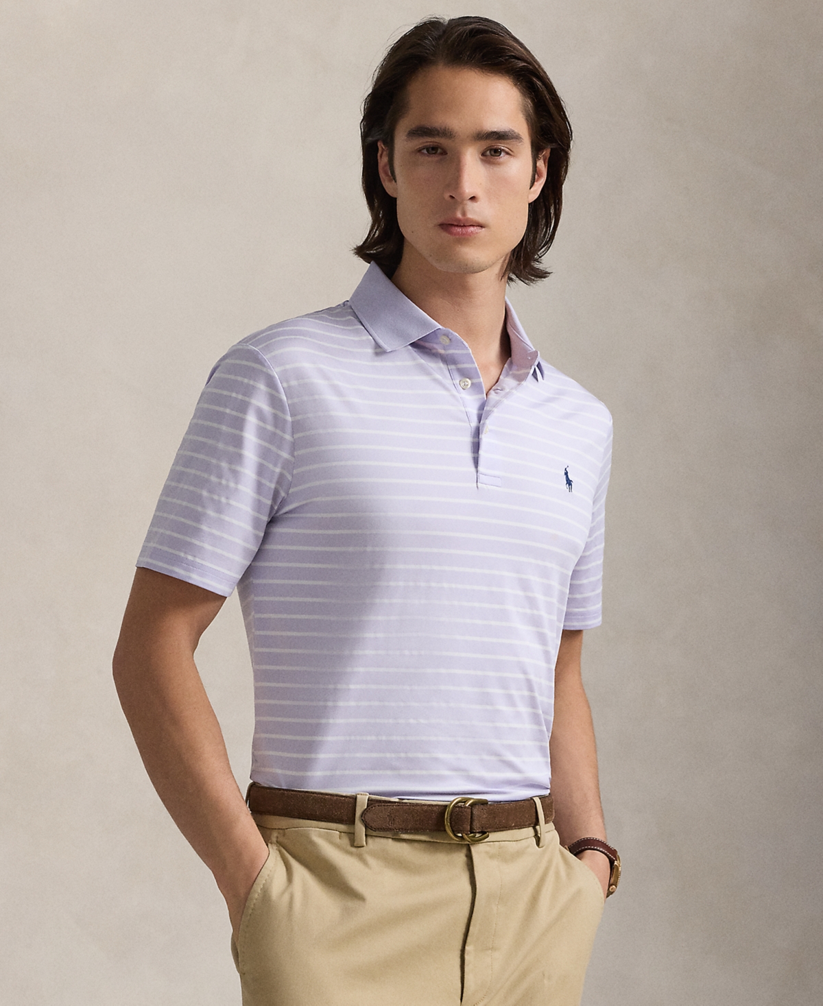 Click here for Polo Ralph Lauren Mens Classic-Fit Performance Pol... prices