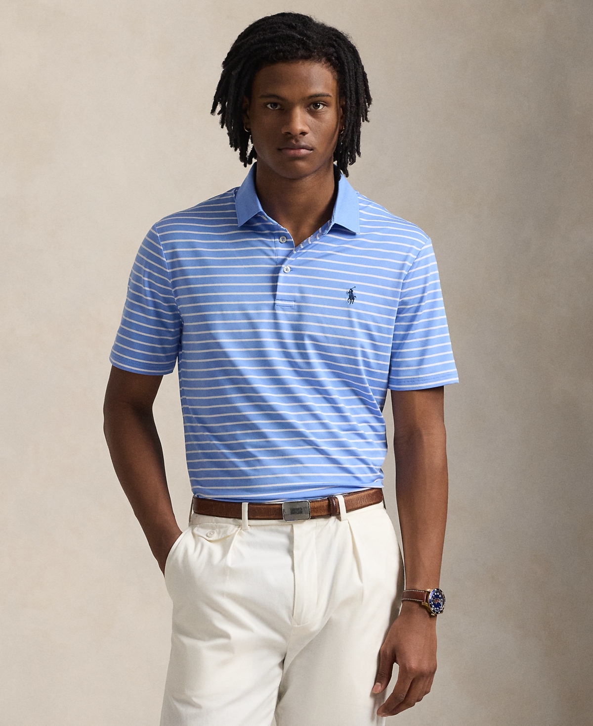 Click here for Polo Ralph Lauren Mens Classic-Fit Performance Pol... prices