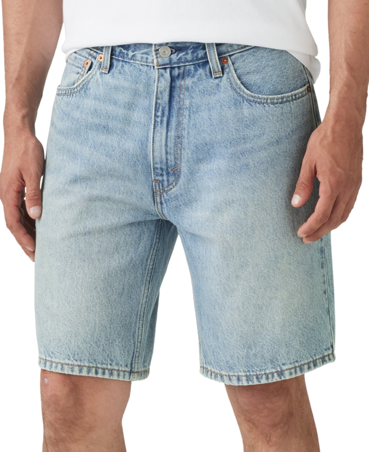Click here for Levis Mens 454 Relaxed-Fit 10 Shorts - My Best Alb... prices