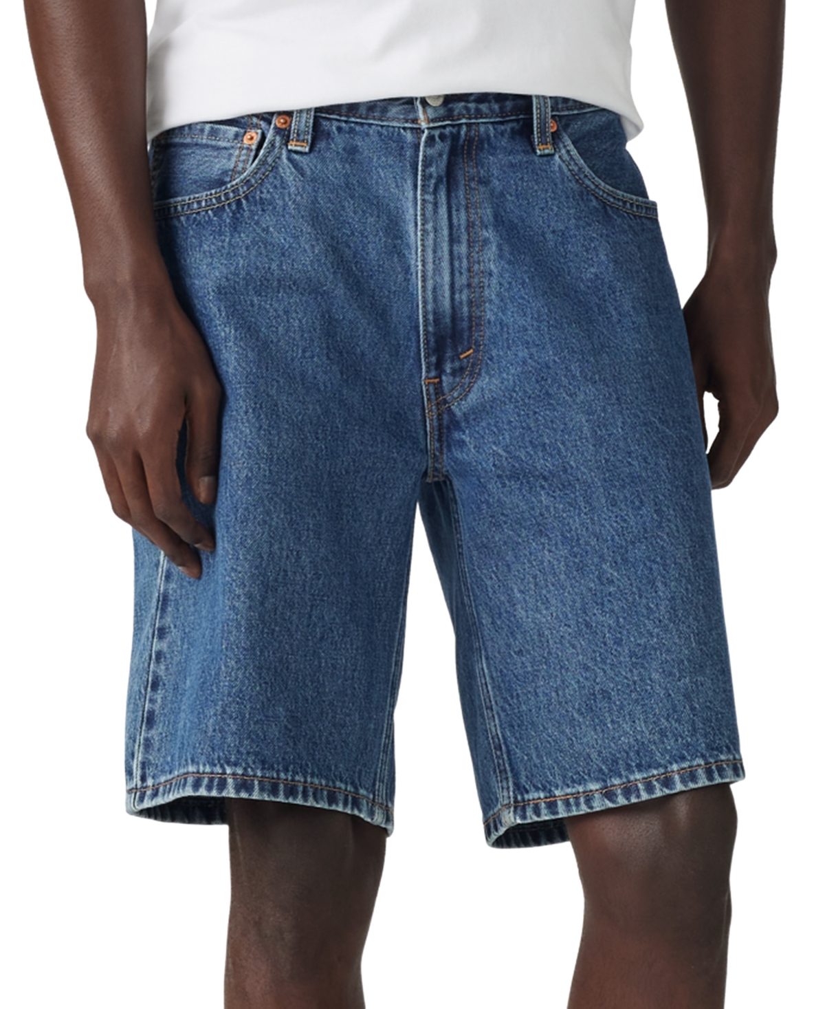 Click here for Levis Mens 454 Relaxed-Fit 10 Shorts - Song Of The... prices