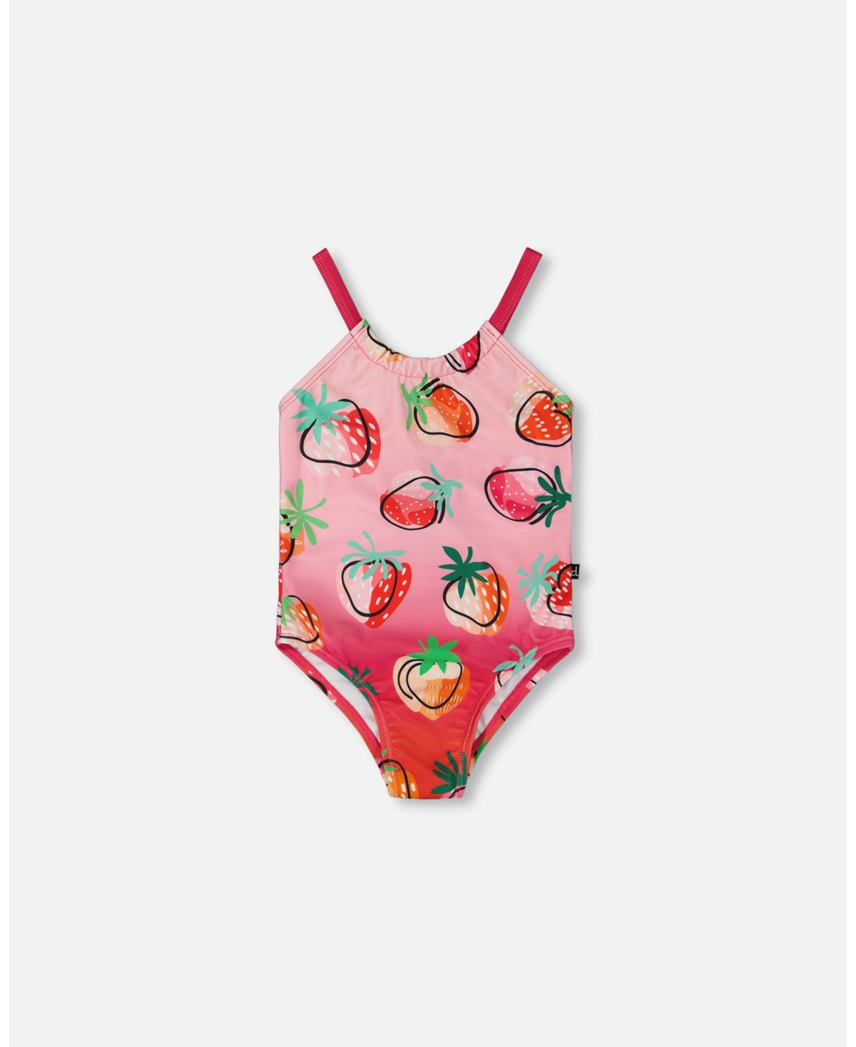 Click here for Deux par Deux Girls Printed One-Piece Swimsuit Pin... prices