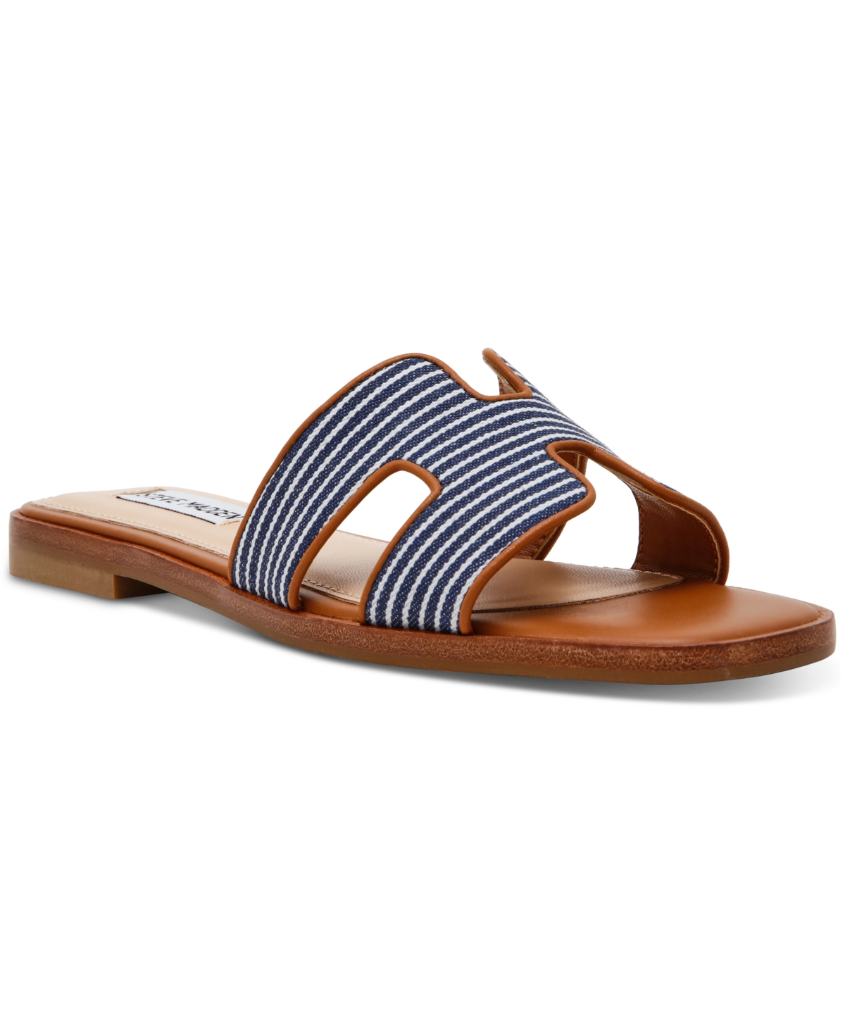 Click here for Steve Madden Womens Hadyn Slide Sandals - Navy Str... prices