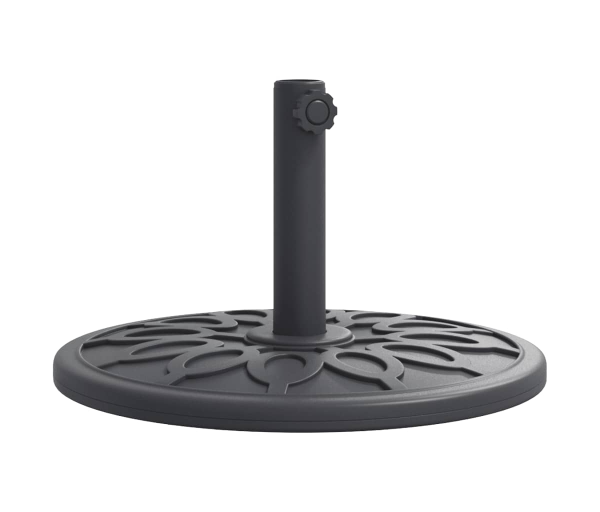 Click here for vidaXL Parasol Base Black Pe (Polyethylene) and co... prices