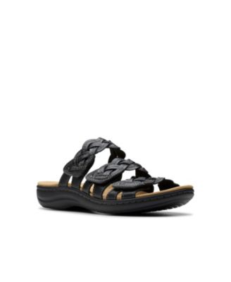 Clarks Collection Women s Laurieann Rio Slip On Flat Sandals Macy s