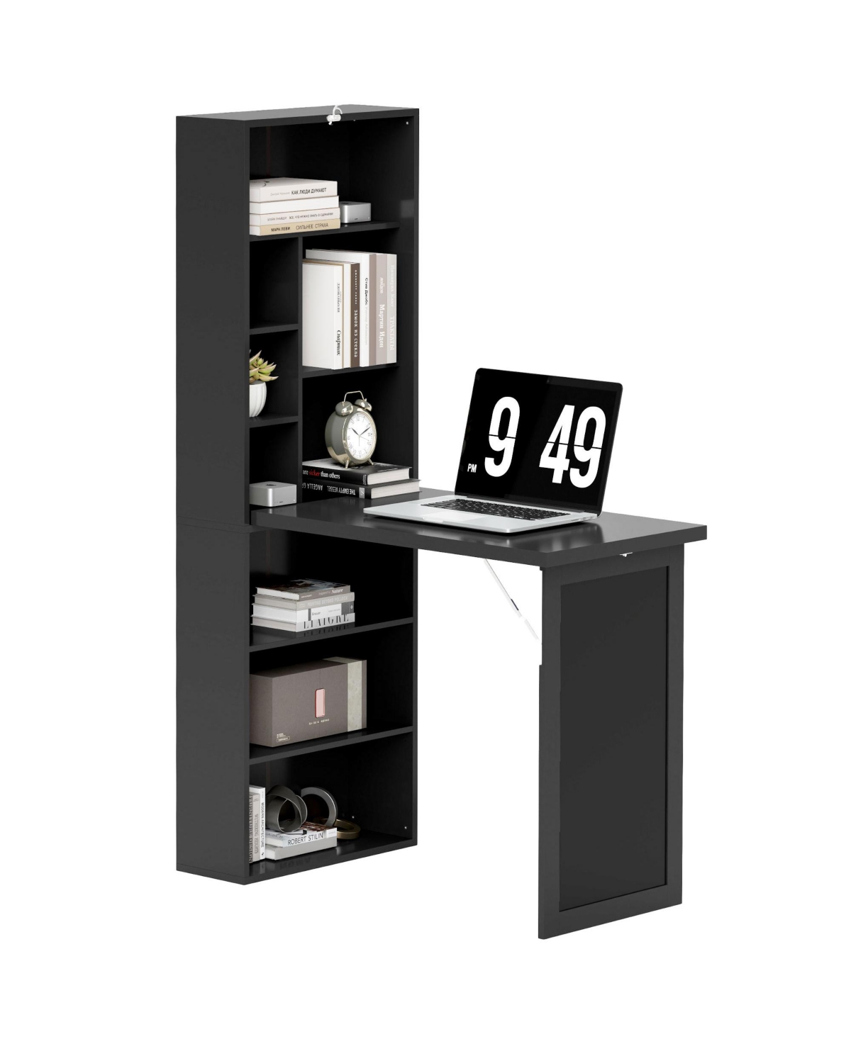 Click here for Homcom Convertible Desk with board & Shelf Multi-F... prices