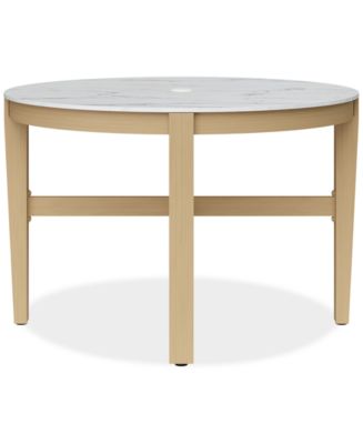 Reid Outdoor Dining Round Table, Created for Macy's - Macy's