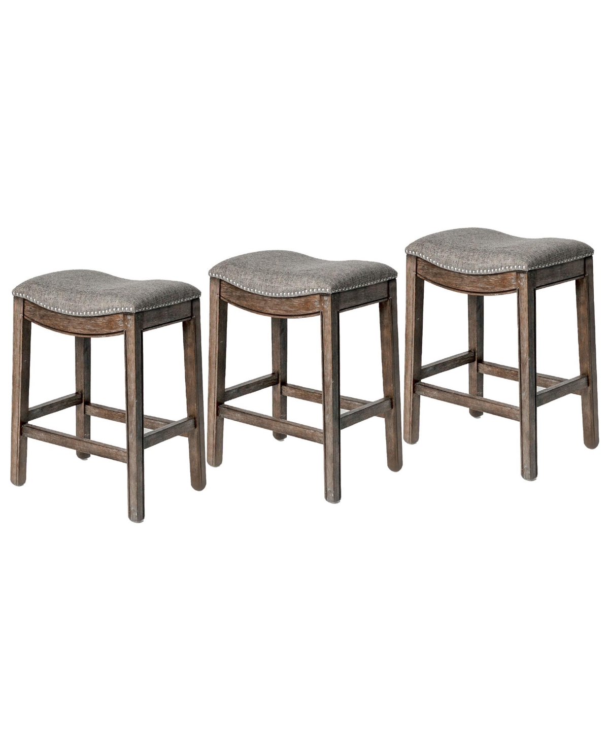 Click here for Maven Lane Adrien Backless Saddle Kitchen Counter... prices