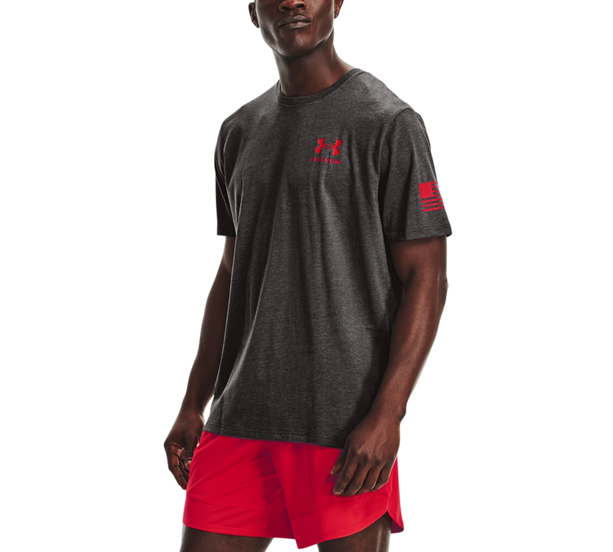 Click here for Under Armour Mens Freedom Flag T-Shirt - Charcoal... prices