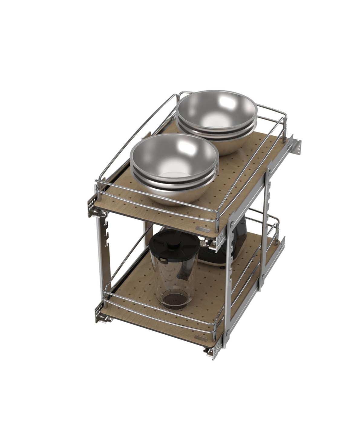 Click here for Rev-a-Shelf Two-Tier Solid Bottom Pullout Base Cab... prices