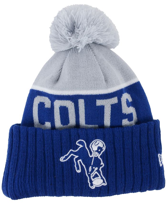 New Era Indianapolis Colts Classic Sport Knit Hat - Macy's