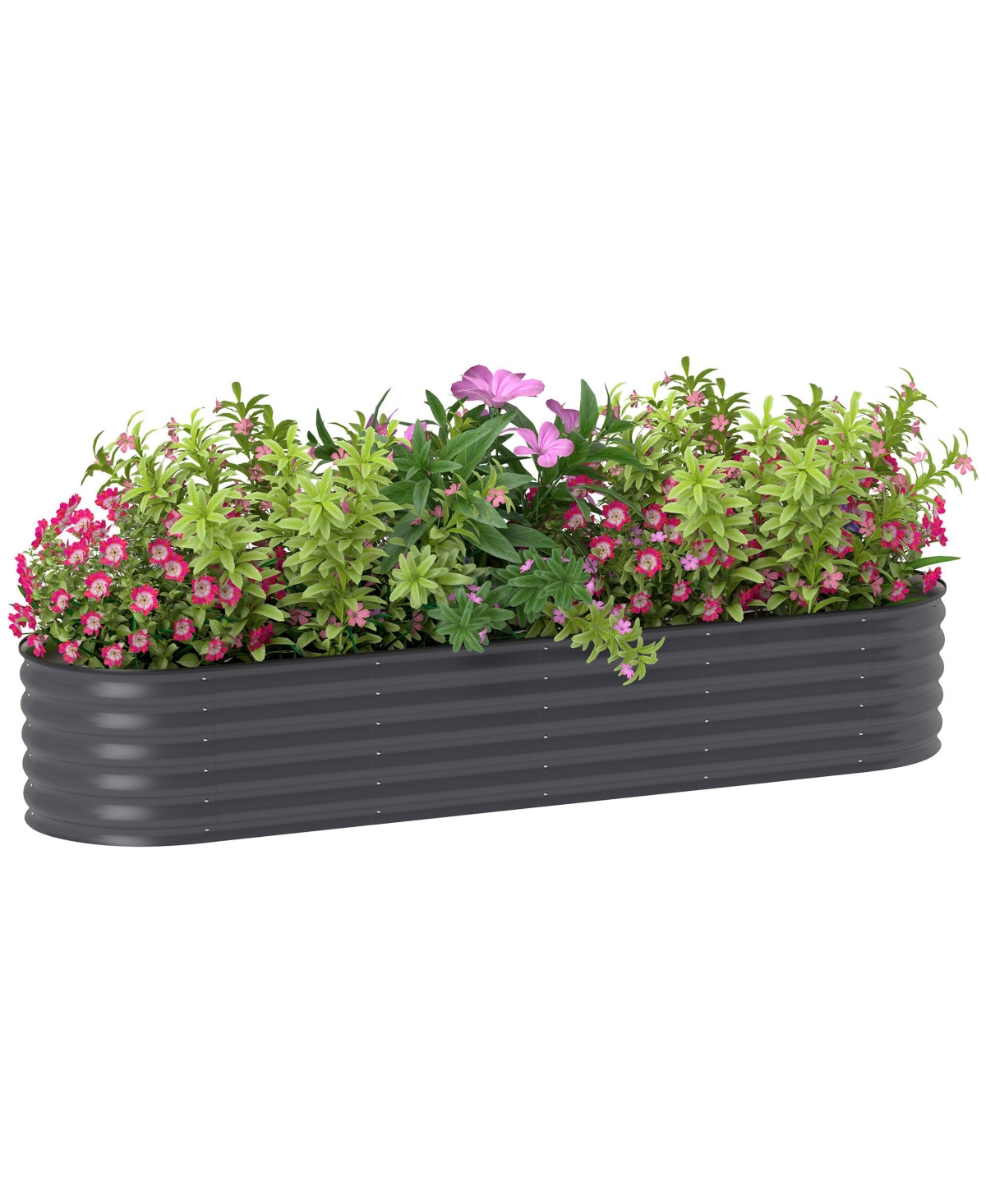Click here for Outsunny Galvanized Raised Garden Bed Planter Box... prices
