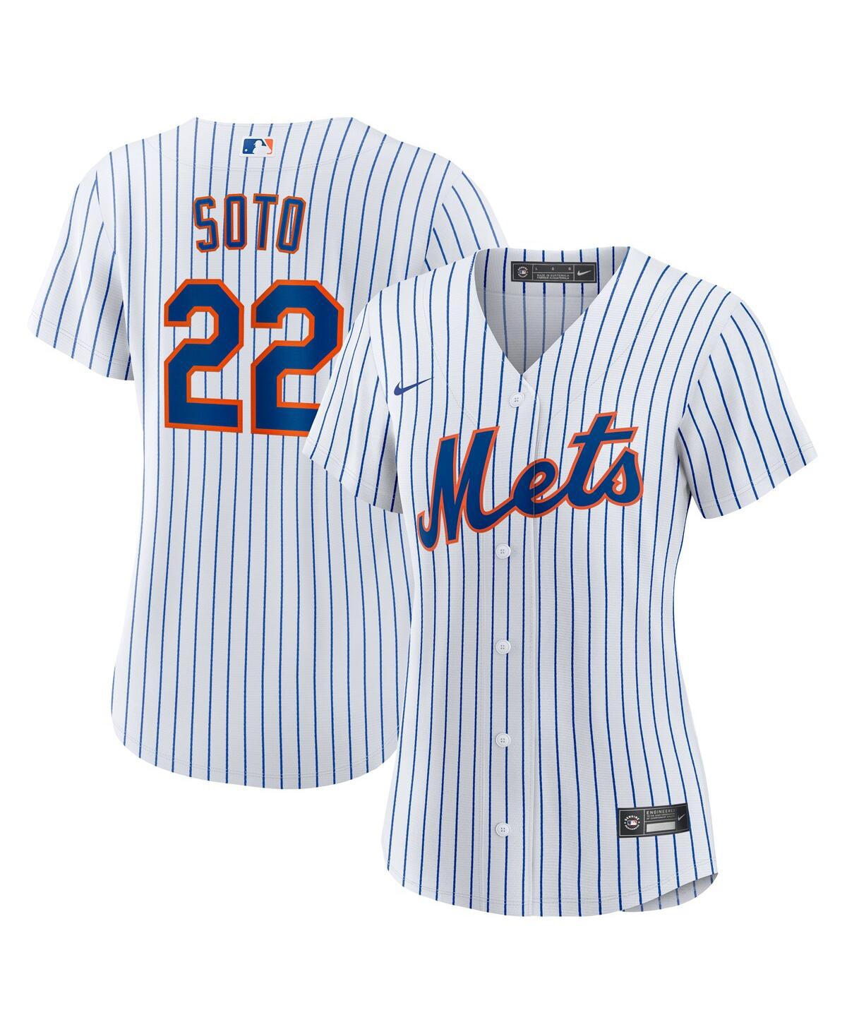 Click here for Nike Womens Juan Soto White New York Mets Home Rep... prices