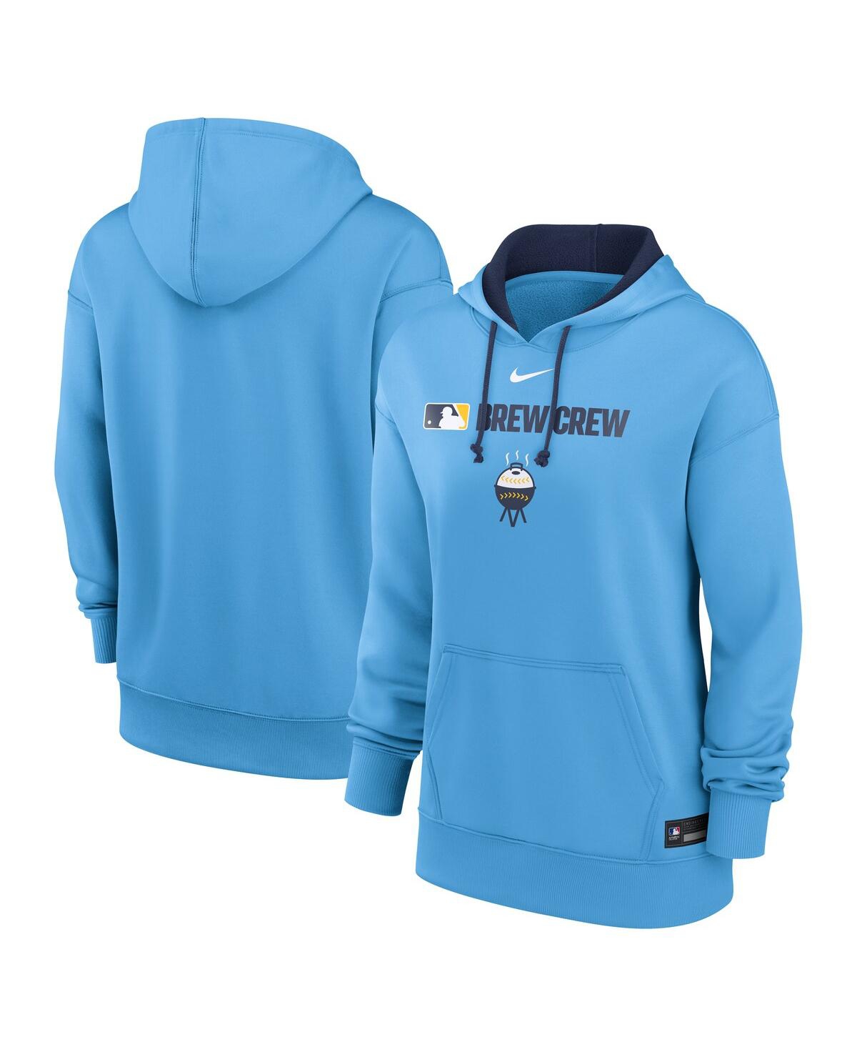 Click here for Nike Womens Powder Blue Milwaukee Brewers Authenti... prices