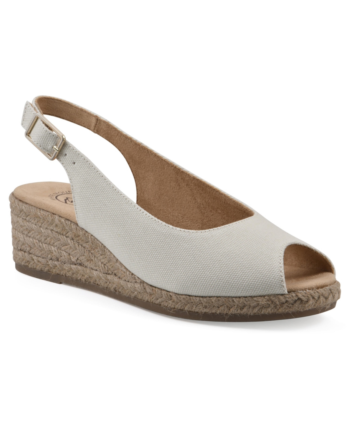 Click here for White Mountain Womens Maize Espadrille Wedge Sanda... prices