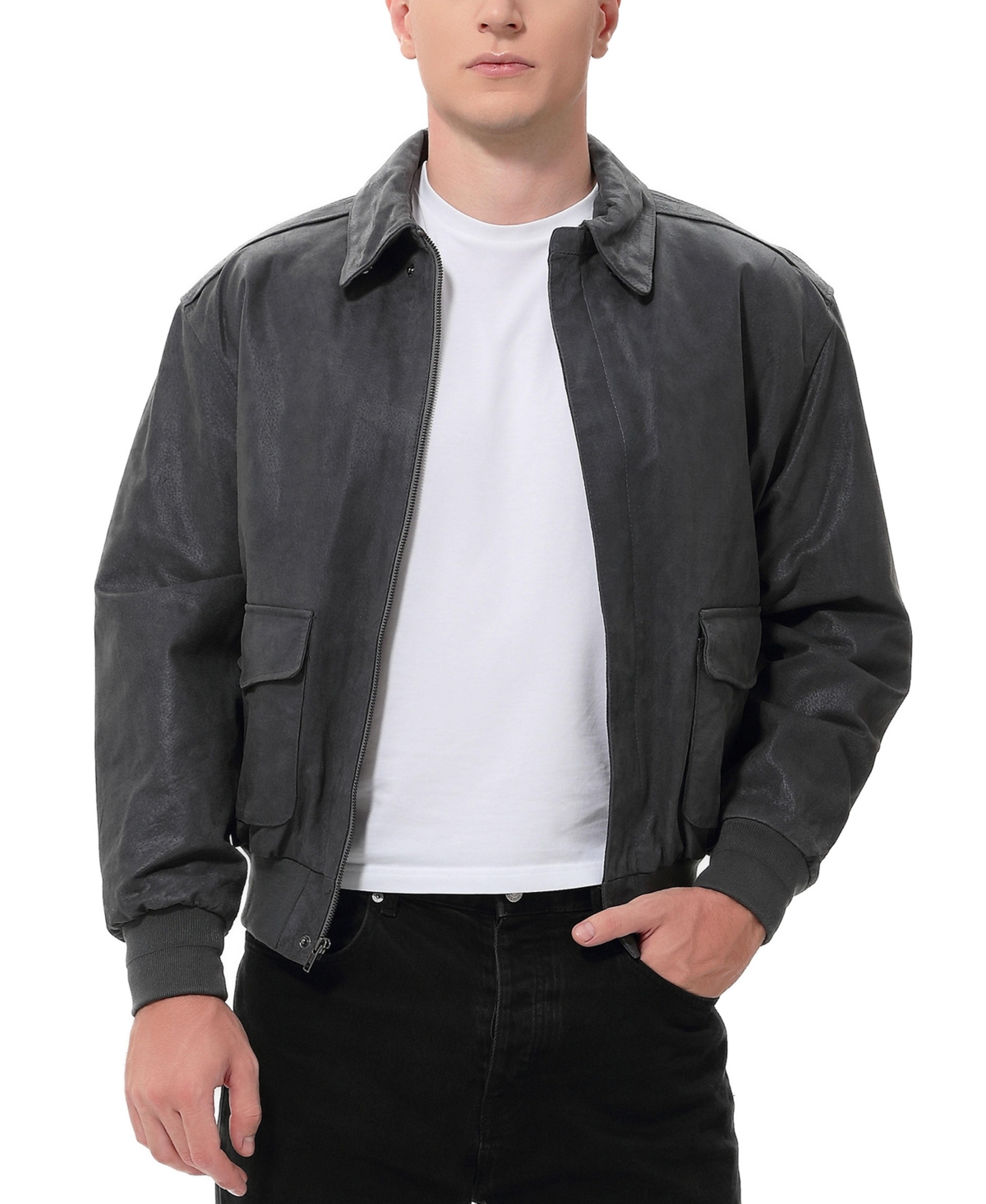 Click here for Landing Leathers Men A-2 Distressed Leather Flight... prices