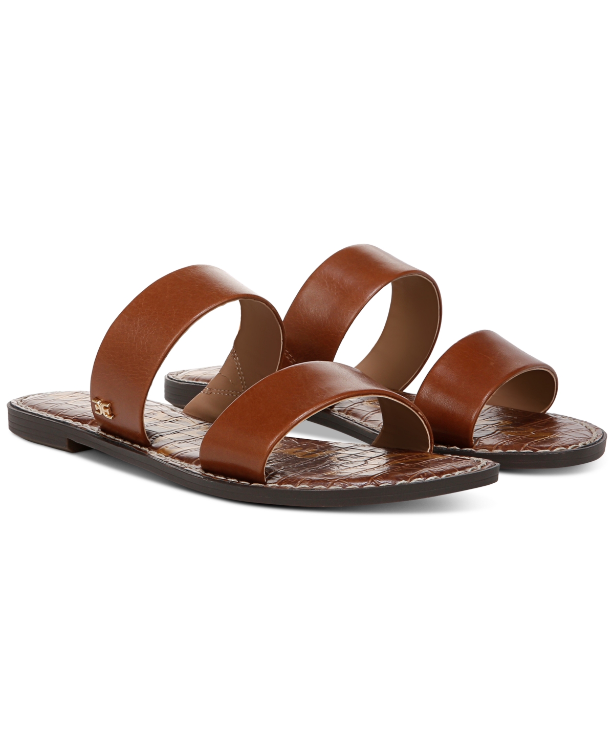 Click here for Sam Edelman Womens Gala Slide Flat Sandals - Cogna... prices