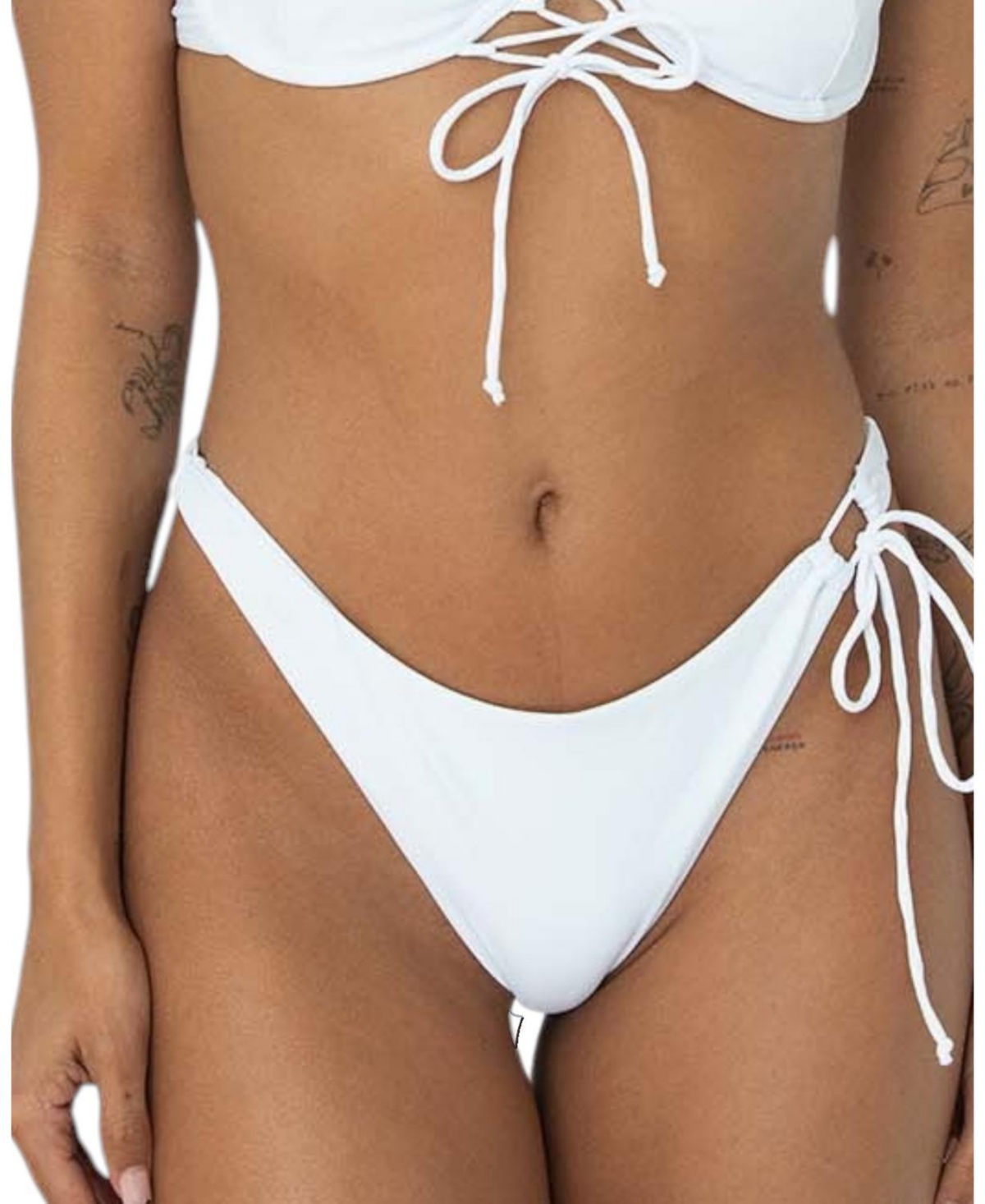 Click here for Bright Swimwear Womens Alice Bottom - White prices